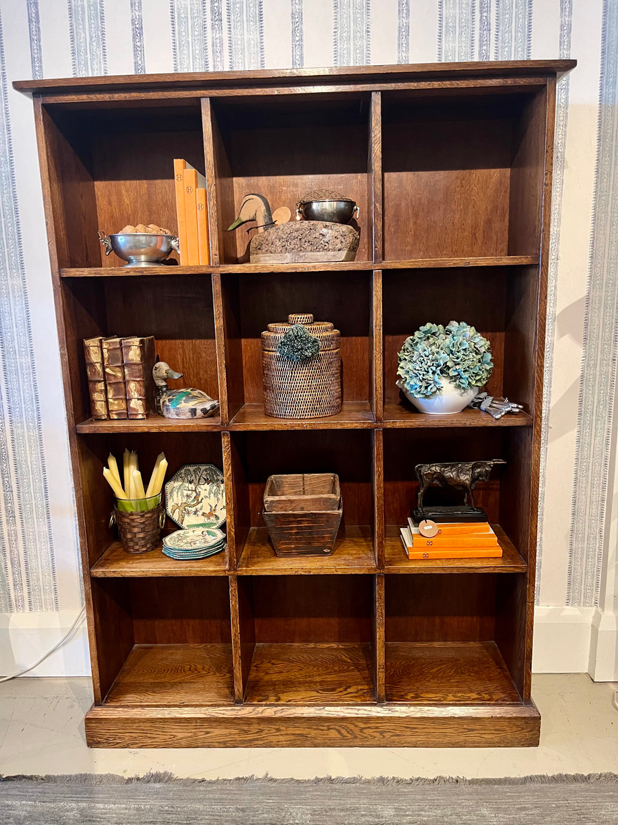Colonial Oak Bookcase – Kit & Caboodle NZ